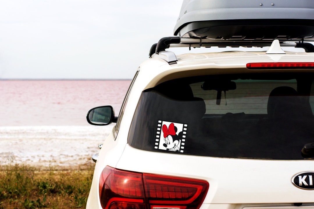 Minnie Character Film Strip - Full Color Vinyl Decal Sticker - Vehicle ...
