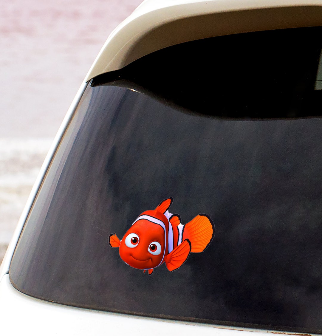 Finding NEMO Fish Clown Fish - Full Color Vinyl Decal Sticker - Vehicle ...