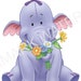 HEFFALUMP Elephant Winnie the Pooh Characters Heat Transfer Vinyl or ...