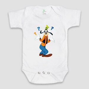 Goofy With All the Questions Character Toddler Baby Infant Youth Ruffle ...