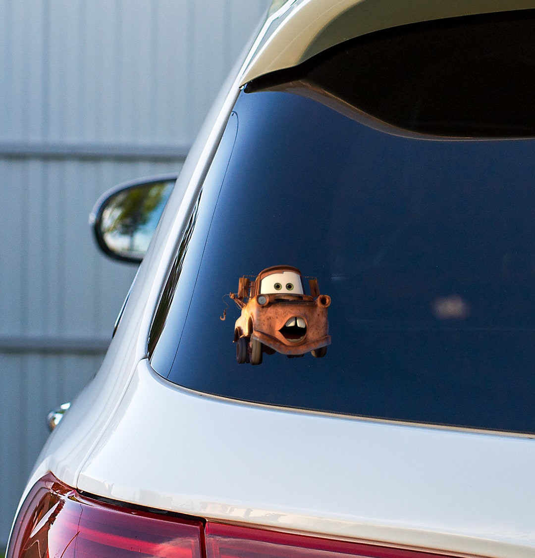 MATER Cars - Full Color Vinyl Decal Sticker - Vehicle, Car, Laptop ...
