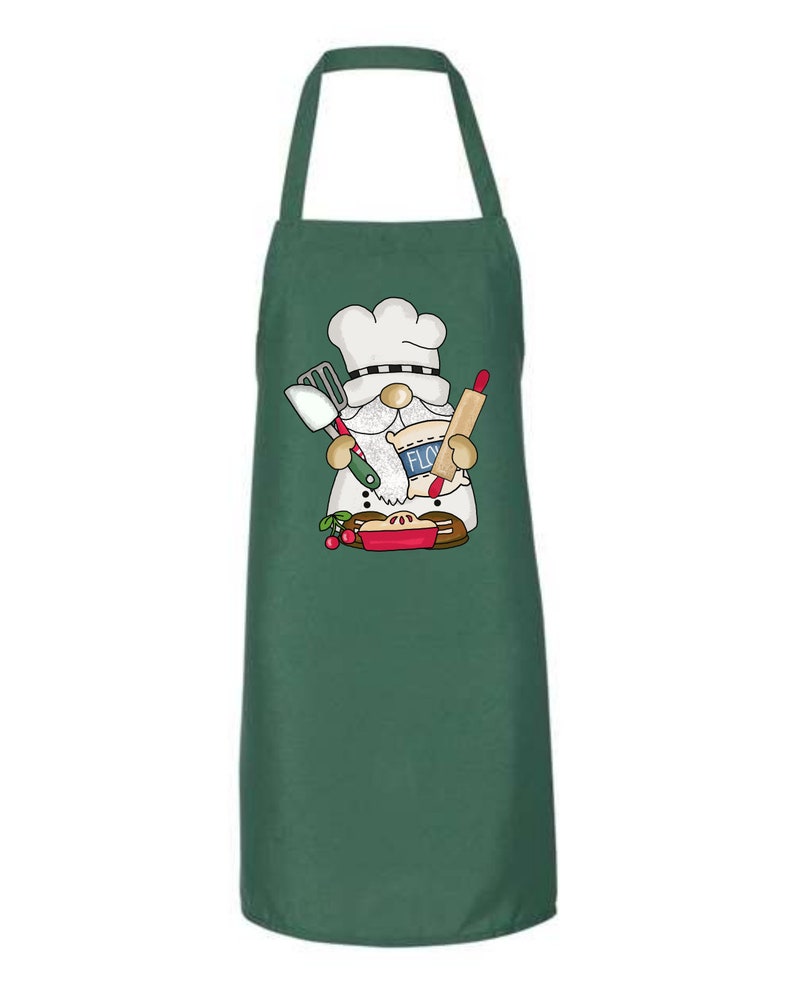 COOKING GNOME Graphic Cute Apron Cooking Baking Chef Baker - Etsy