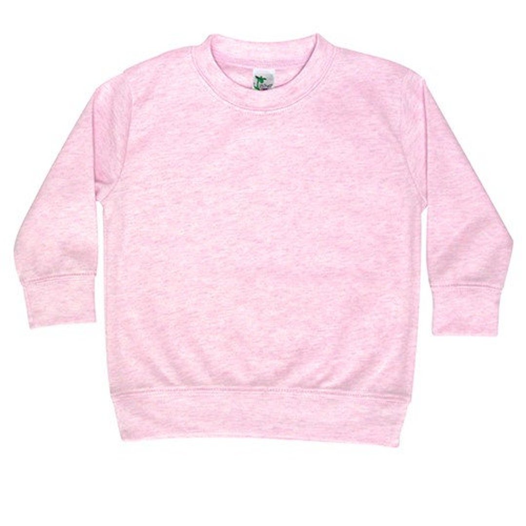 Sublimation Blanks - Baby / Toddler / Youth Pink Heather Long Sleeve ...