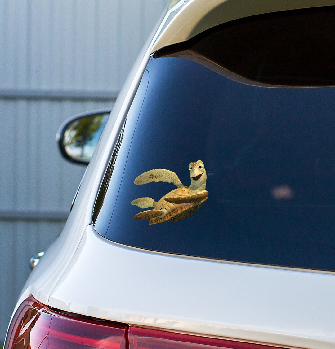 CRUSH Finding Nemo - Full Color Vinyl Decal Sticker - Vehicle, Car ...