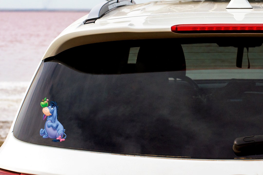 EEYORE Pooh Friends Full Color Vinyl Decal Sticker Vehicle, Car, Laptop ...