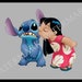 Lilo & Stitch - Full Color Vinyl Decal Sticker - Vehicle, Car, Laptop ...