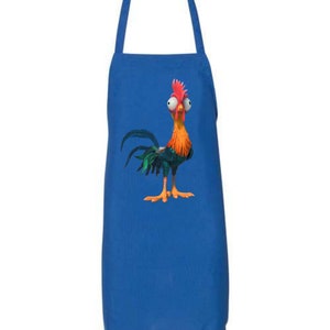 CRAZY CHICKEN Graphic Cute Apron Cooking Baking Chef Baker - Optional ...