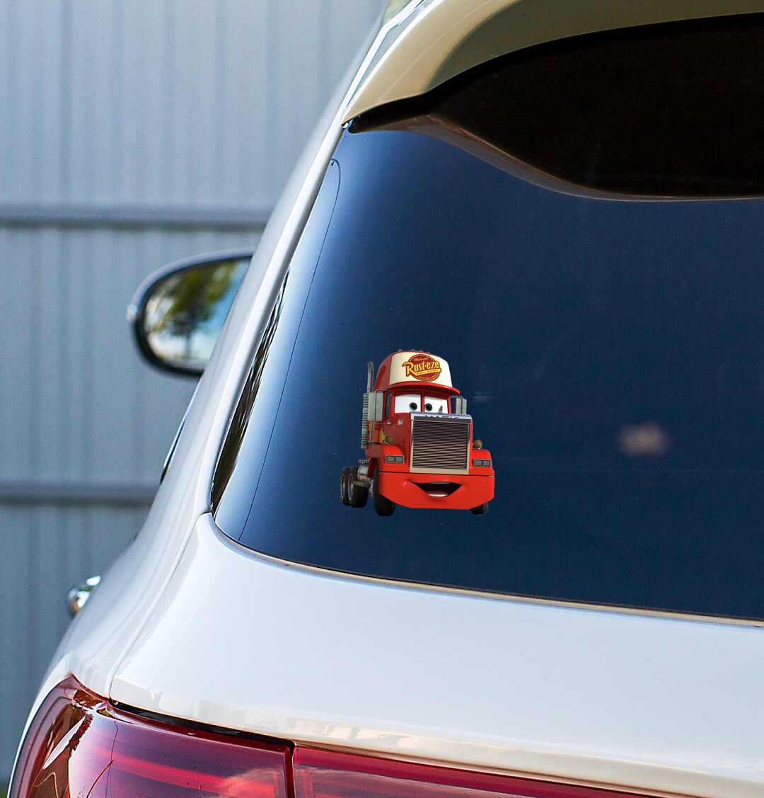 MACK Trucker Cars - Full Color Vinyl Decal Sticker - Vehicle, Car ...