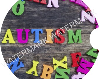 Autism Coaster Png - Etsy