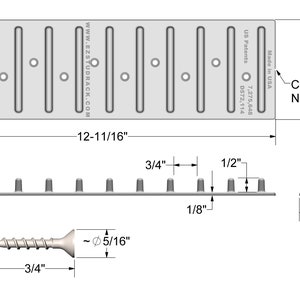 Made in USA Ezstudrack Shelving System- 32 Pack (16 Pair) of ...