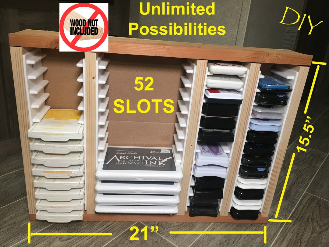 How to Build Storage for Stamp Pads| NO Matter What BRAND You Have ...
