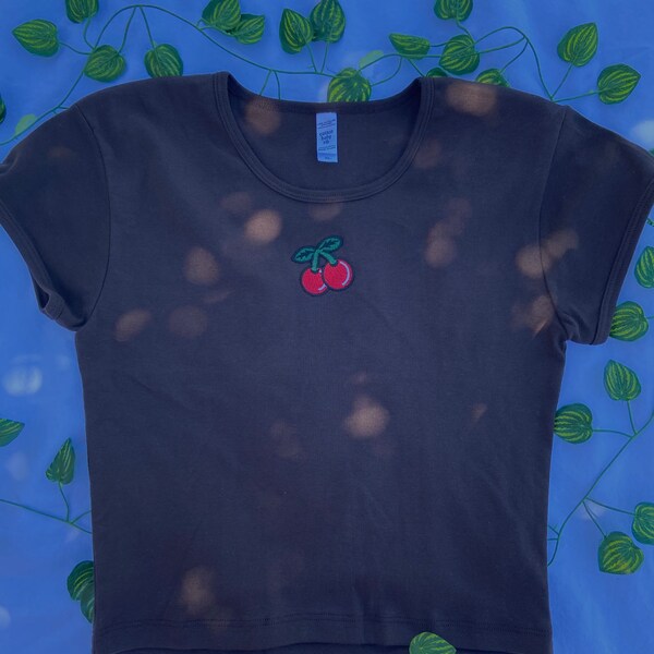 Cherry Crop Top - Etsy