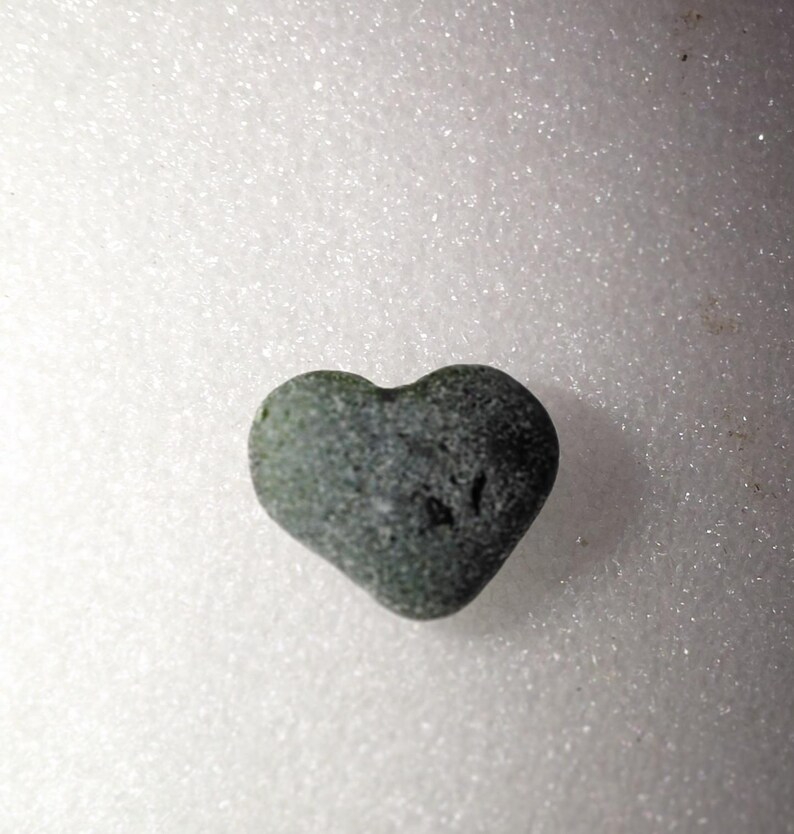 Large,heart Shaped Pirate Glass/ Secret Glass, Seaglass Piece ...