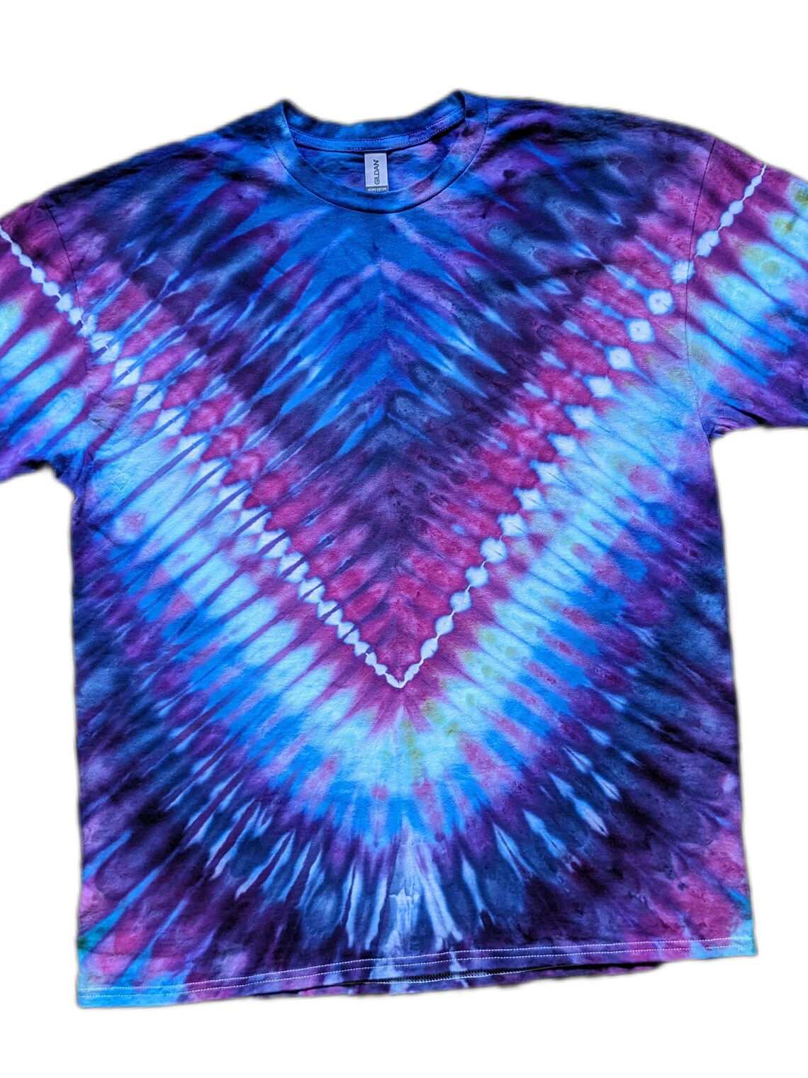 COSMIC - V | Ice Tie-dye | Purple and Blue | Unisex T-shirt - Etsy