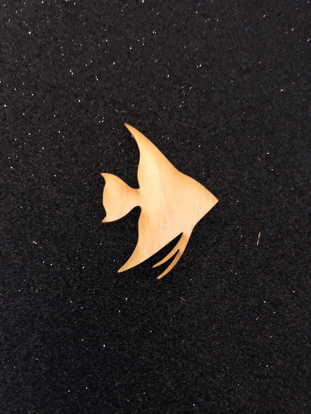 Angelfish Laser Wood Shaped Cut Out - Unfinished - Etsy