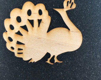 Laser Cut Peacock - Etsy