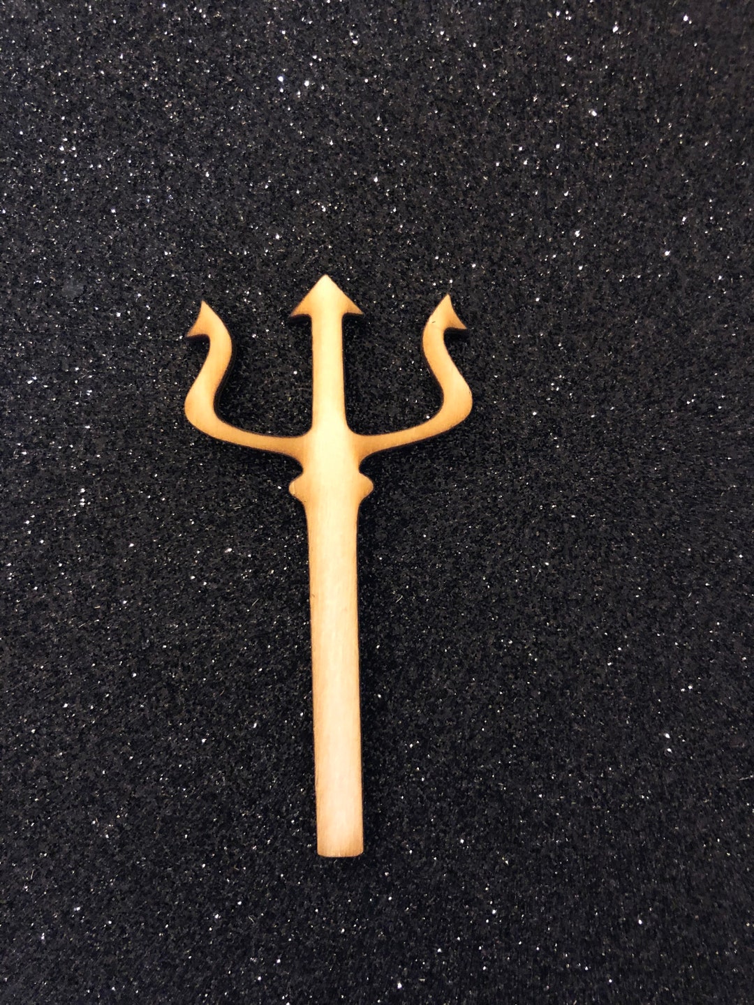 Trident Laser Wood Shaped Cut Out - Unfinished - Etsy