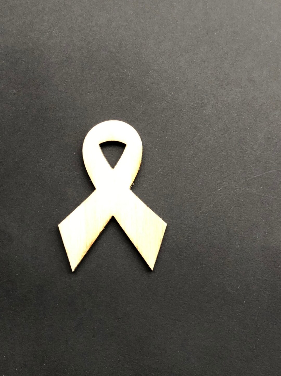 Cancer Ribbon Laser Wood Shaped Cut Out - Unfinished - Etsy
