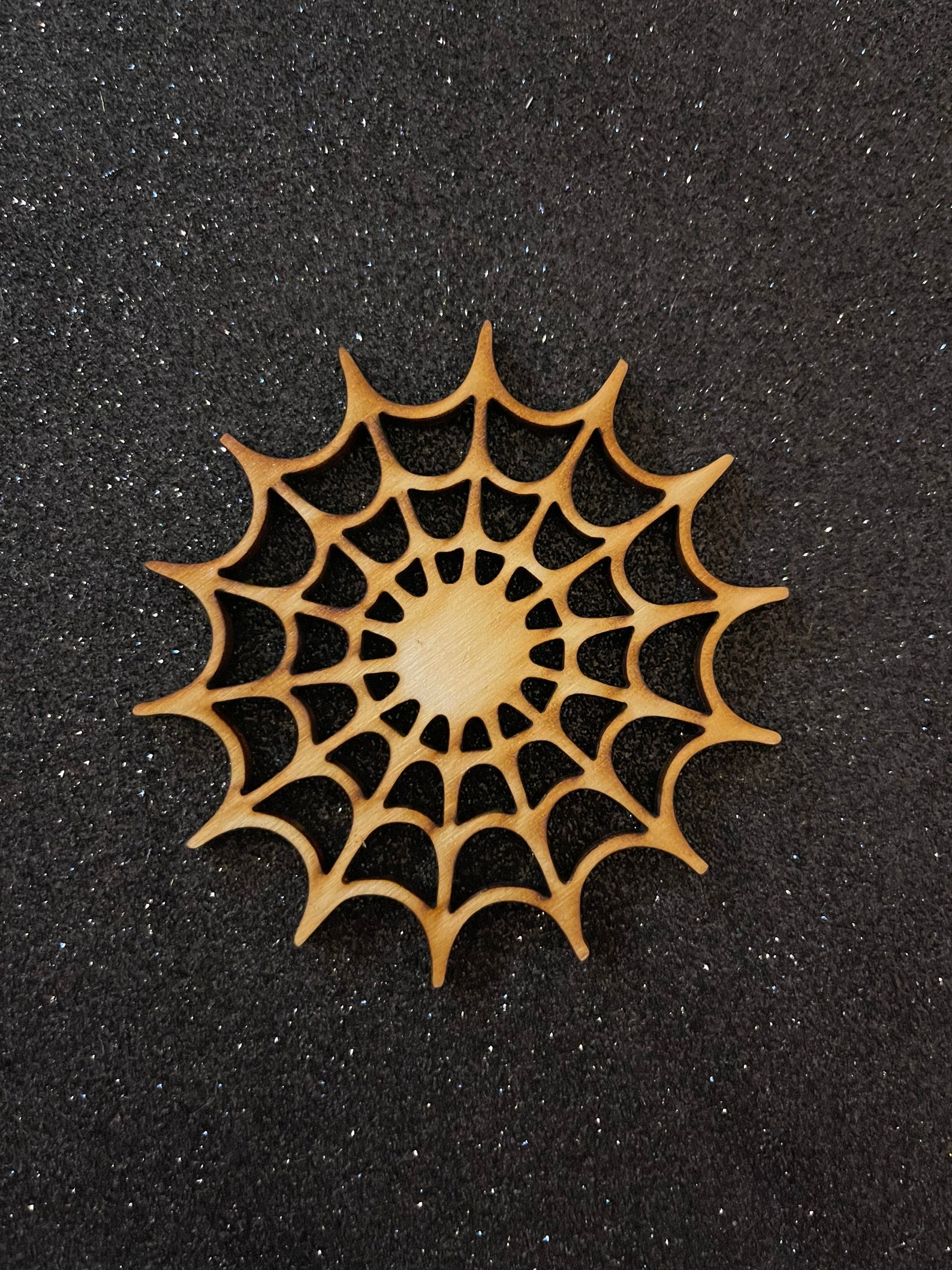 Spider Web Wood Shaped Cut Out - Unfinished - Etsy