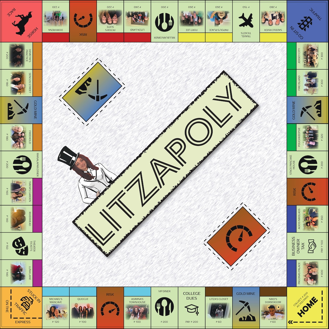 OPOLY Custom Board Game - Etsy