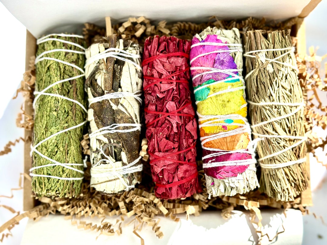 Sage Smudge Kit, Sage Kit, Smudging Kit, Sage Cleansing Kit, Spiritual ...