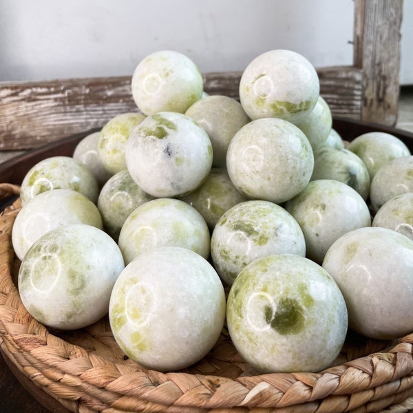 Green Jade Sphere - Etsy
