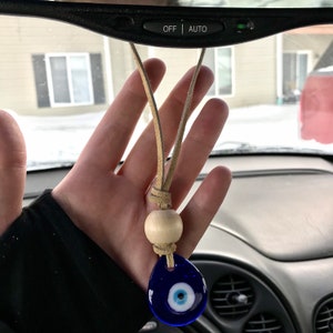 Evil Eye Car Charm Evil Eye Car Accessoriesevil Eye for | Etsy