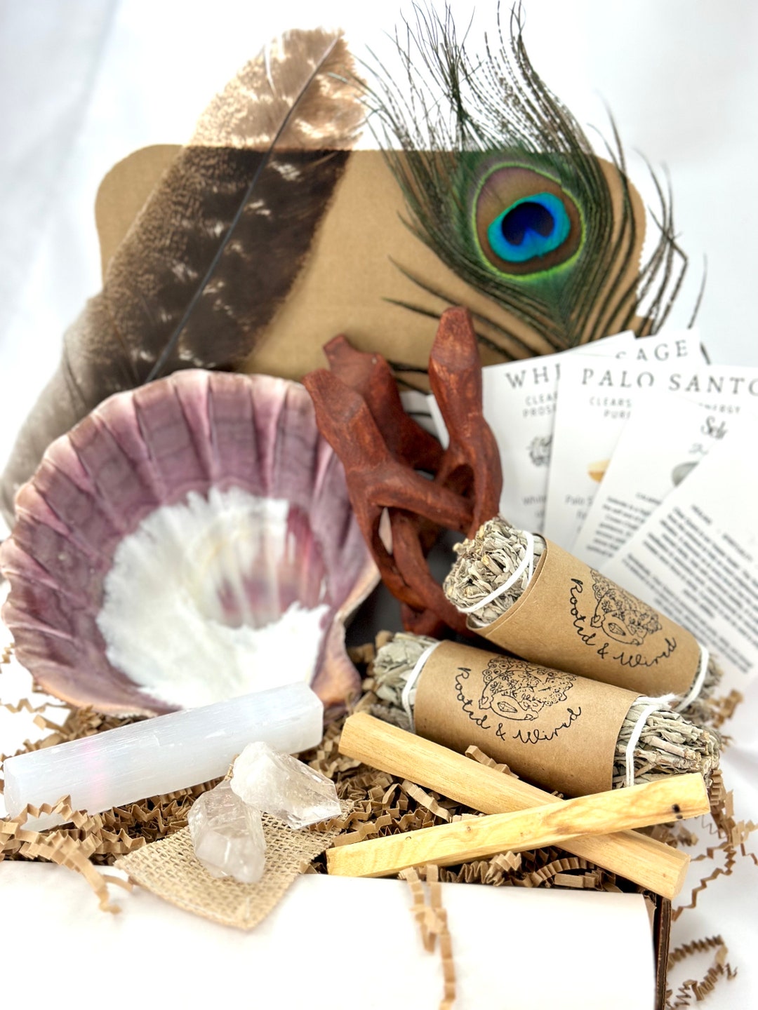 Sage Kit, Sage Smudging Kit, Smudging Kit, Sage Cleansing Kit ...