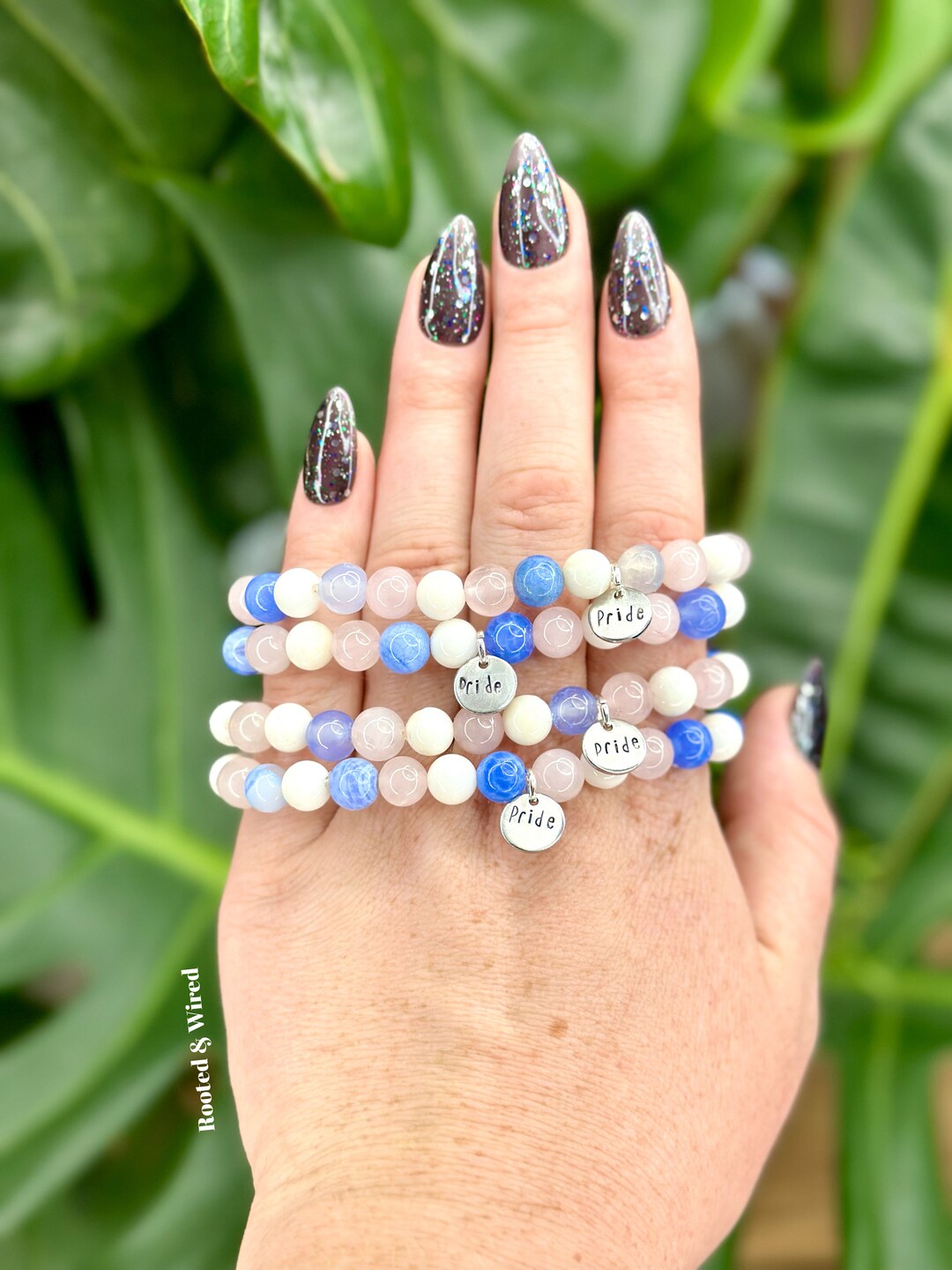 Transgender Pride Flag Bracelet, Pride Bracelet, Transgender Pride ...