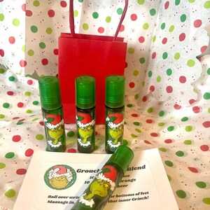The Grinch Grouchy Pants Essential Oil Rollerbottle 10ml - Etsy