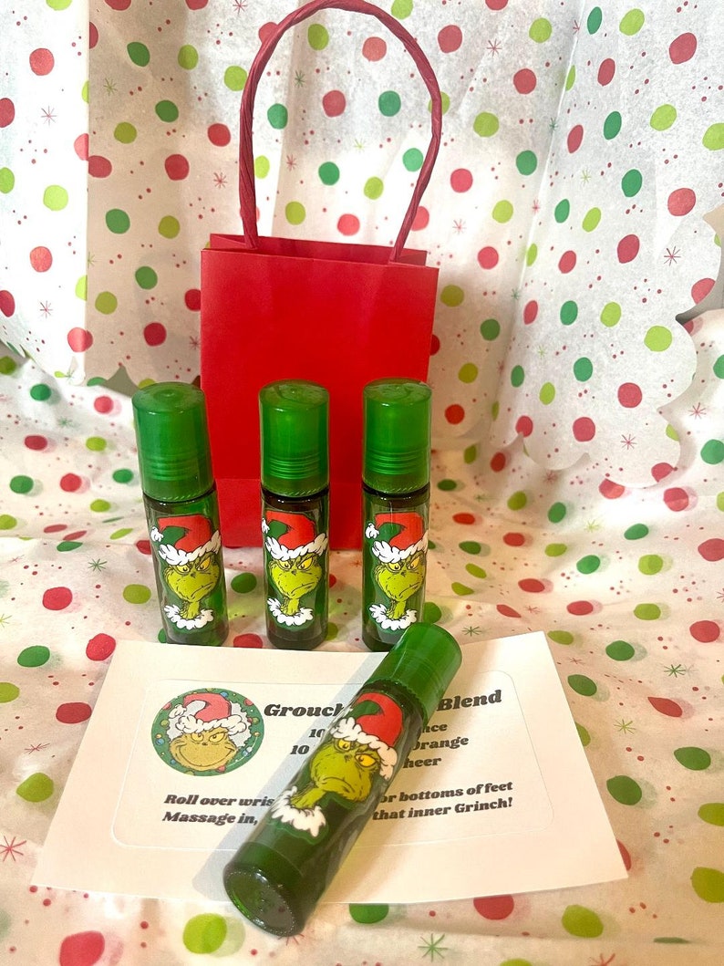 The Grinch Grouchy Pants Essential Oil Rollerbottle 10ml - Etsy
