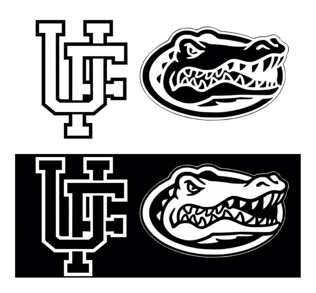 UF - Florida Gators - Vinyl Stickers - Iron on Decals - Etsy