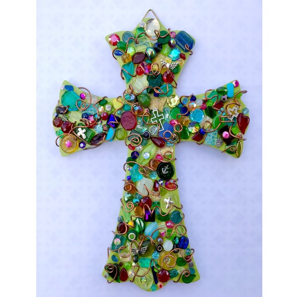 Wire Wrapped Cross - Etsy