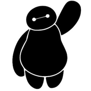 Baymax - Vinyl Sticker - Vinyl Decals | Fandom Stickers - Etsy