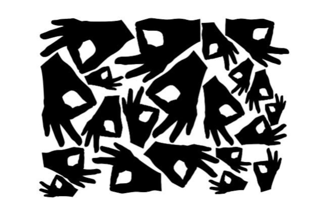 Circle Game Hand Stickers Vinyl Decals 5x7 Sheet - Etsy