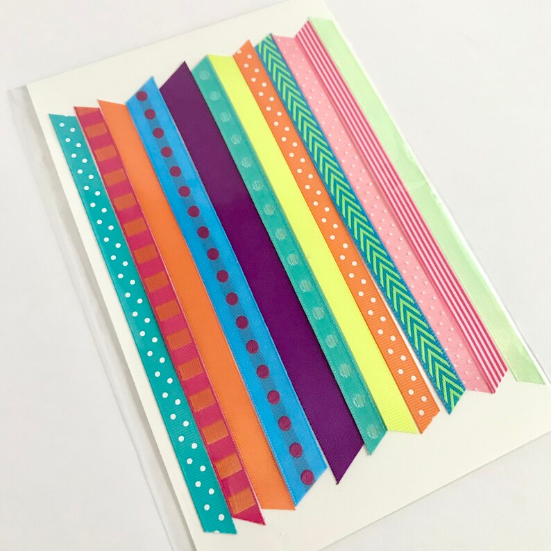 Bible Ribbons Brights Bible Bookmarks Assorted Set of 10 - Etsy