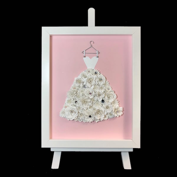 Wedding Dress Shadow Box - Etsy