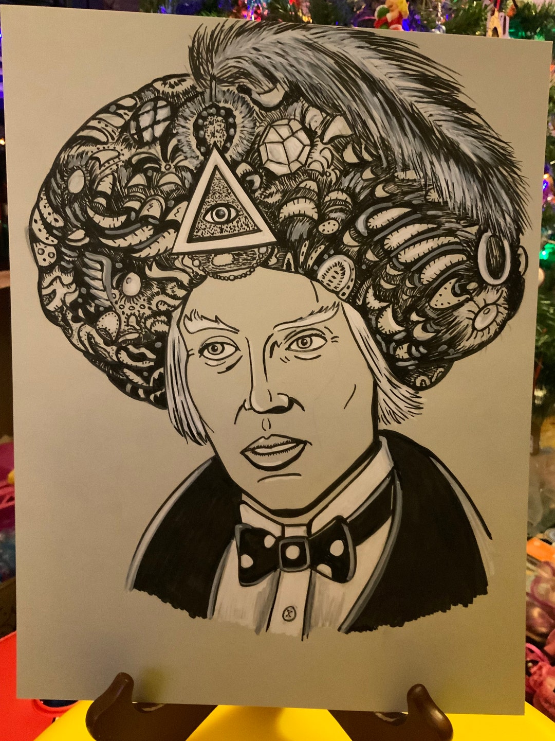 Max Shreck Batman Returns Hoilday 2023 Inkotober Art - Etsy