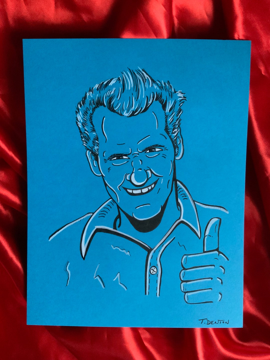 Al Bundy Valentine Day 2024 Ink Art - Etsy