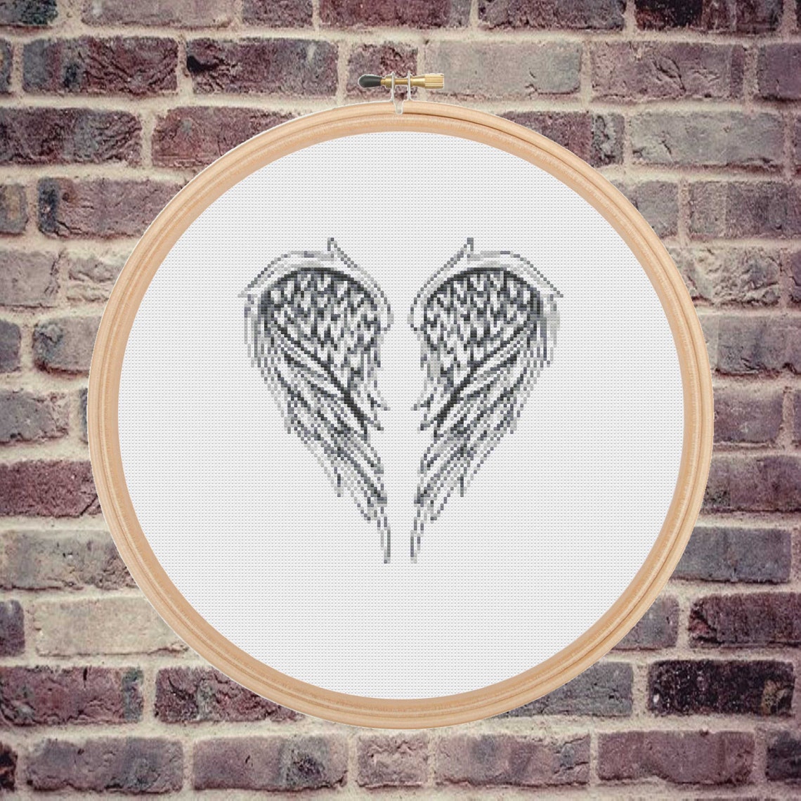 PDF Angel Wings Cross Stitch Patern Angel Cross Stitch Pattern | Etsy