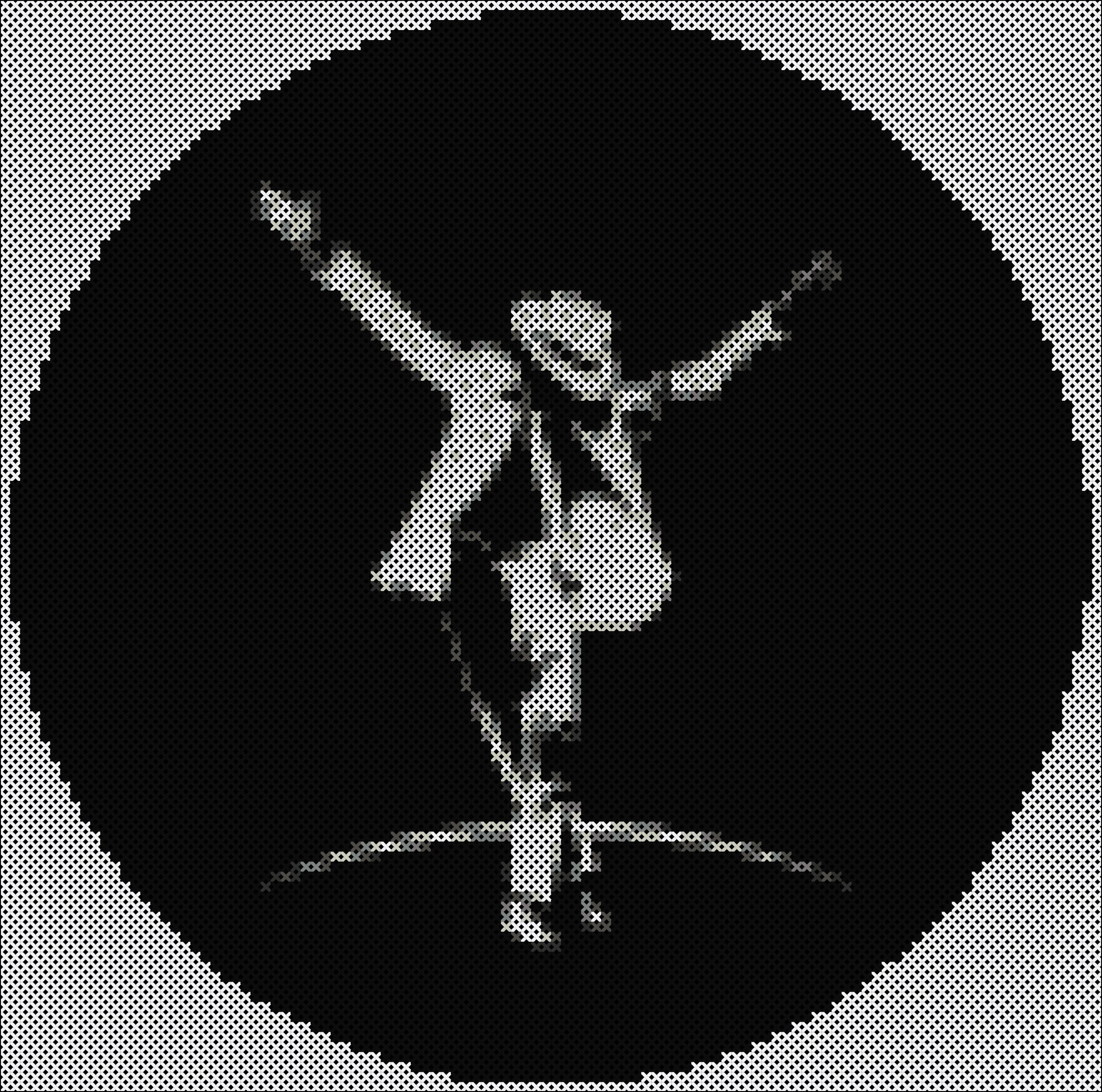 PDF Michael Jackson Counted Cross Stitch Celebrity Cross Stitch Pattern ...