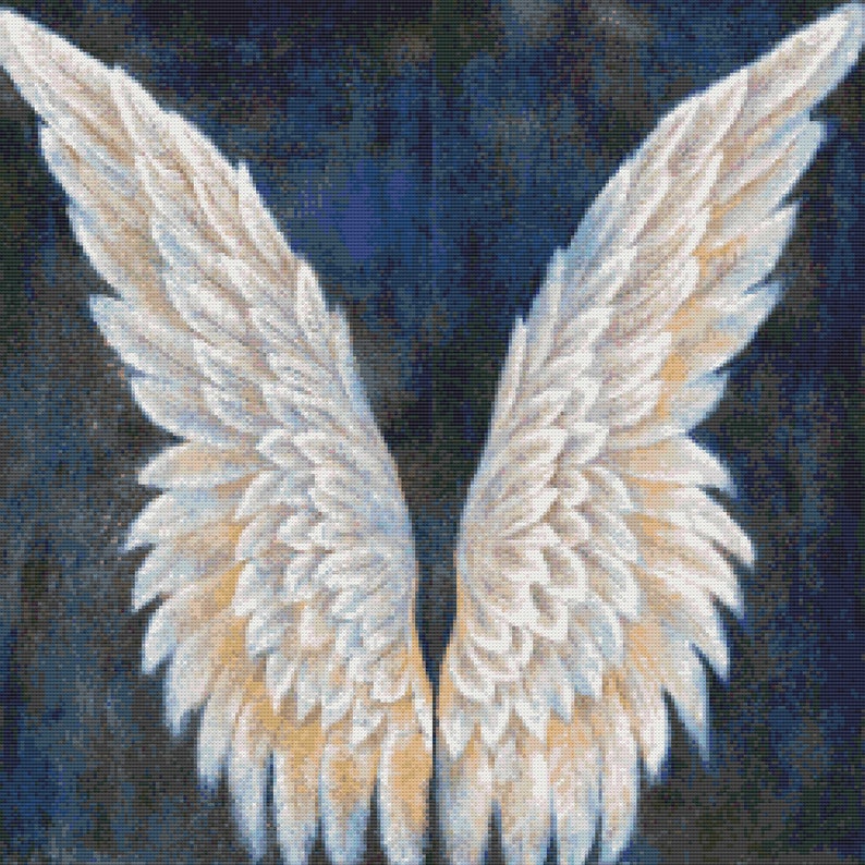 PDF Angel Wings Cross Stitch Pattern Angel Cross Stitch - Etsy