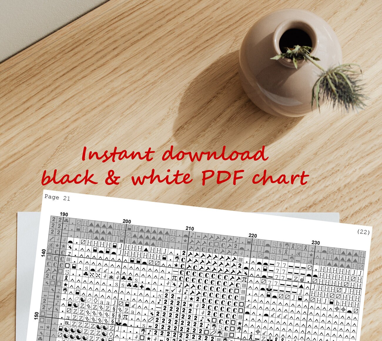 Custom Cross Stitch Pattern Digitize Scanned Pattern to XSD Scanned ...