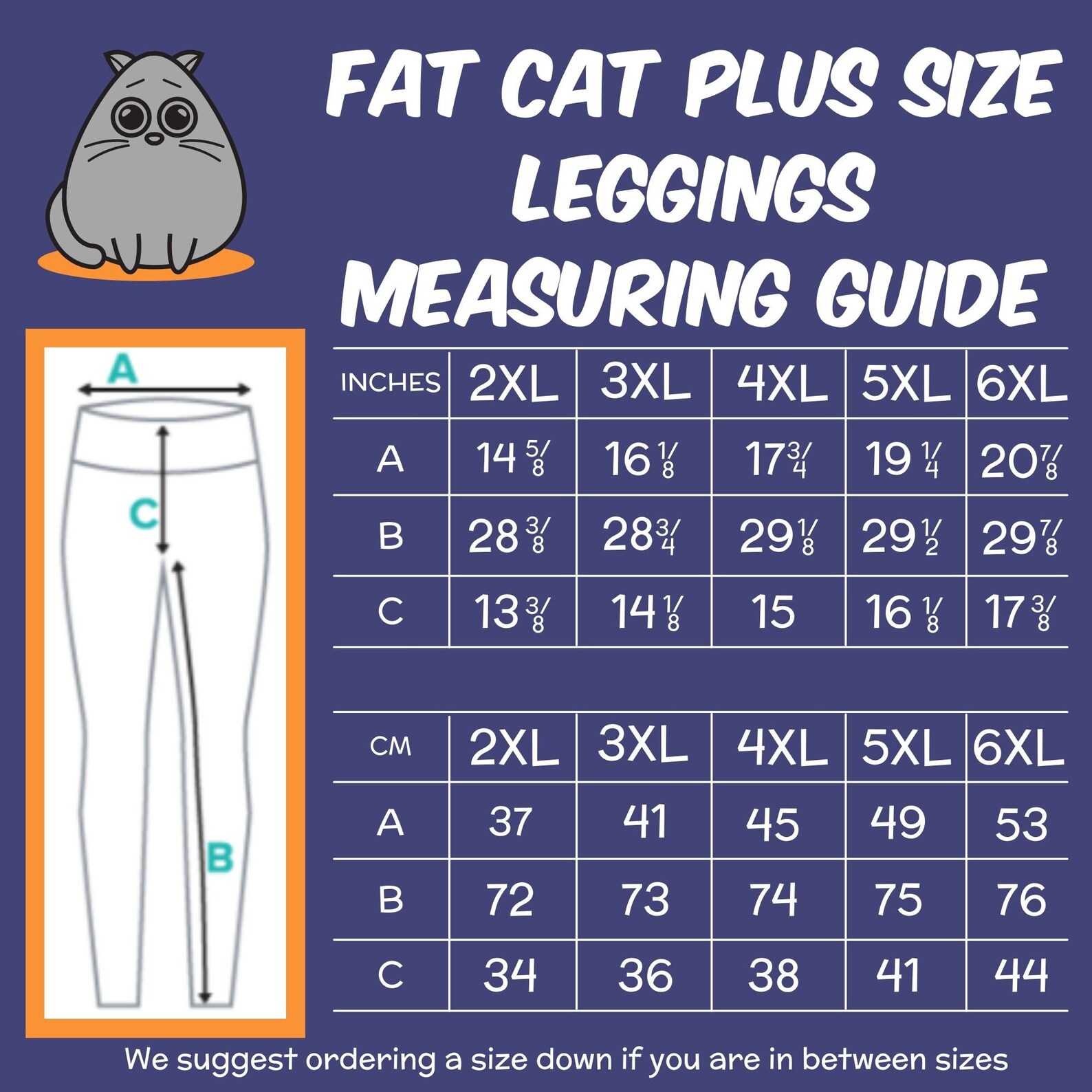 All Creatures Great and Small Plus Size Leggings - Fat Cat Productions ...