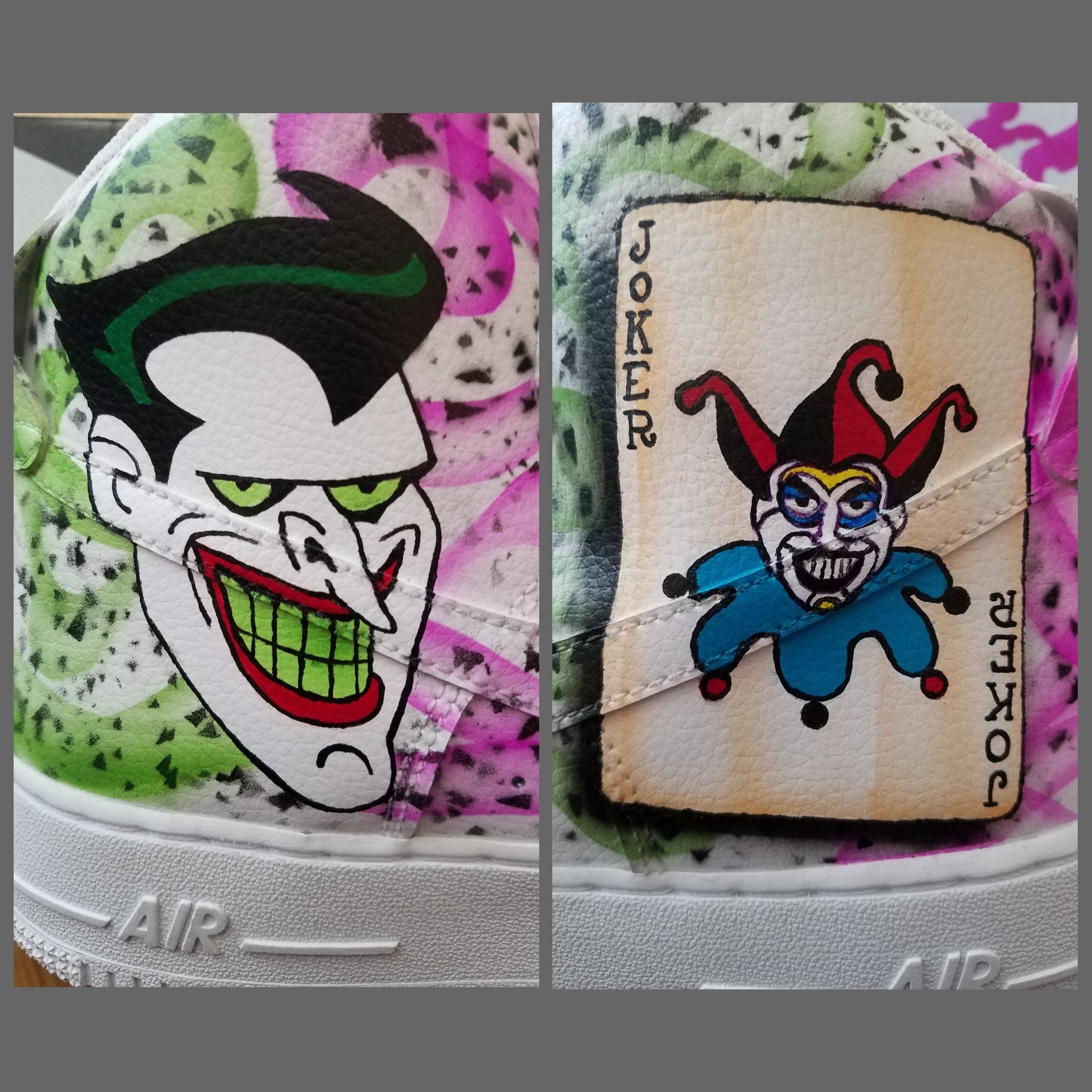 Custom JOKER Nike Air Force 1high '07 - Etsy