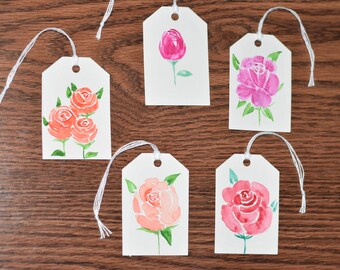 Hand Painted Tags | Etsy