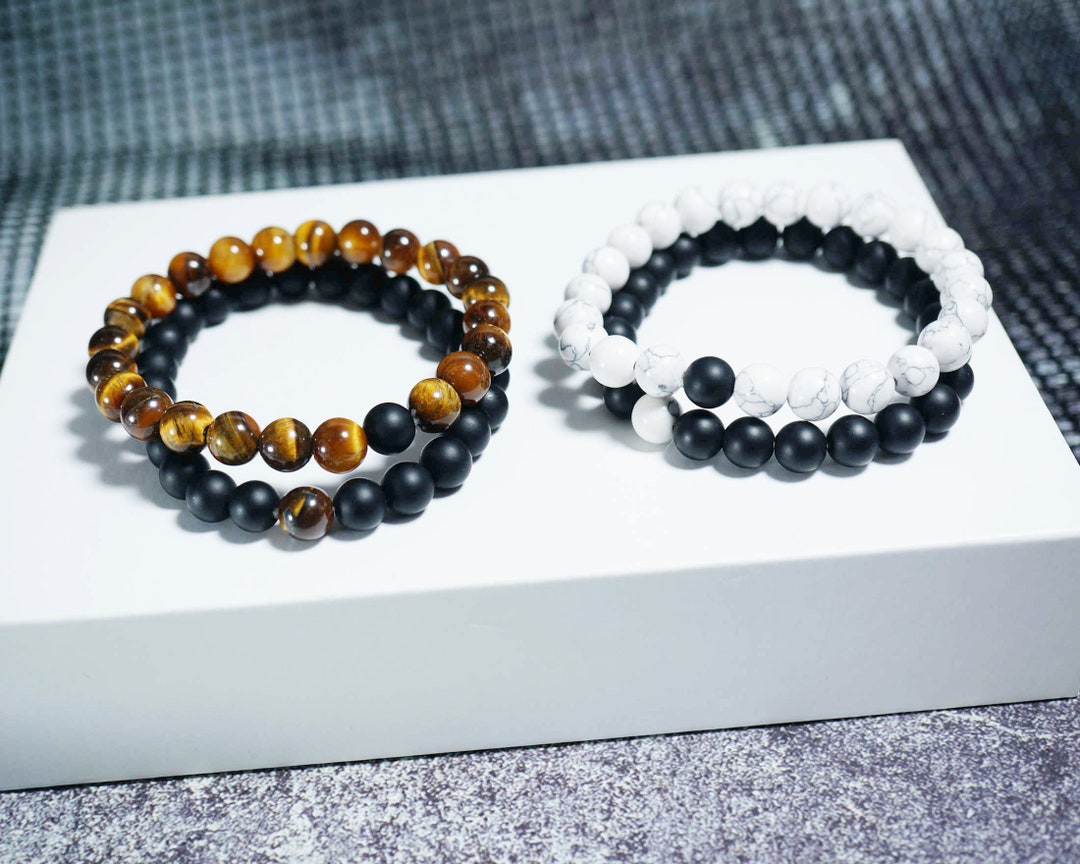 Matching Bracelet for Couples Distance Bracelets for Friends - Etsy