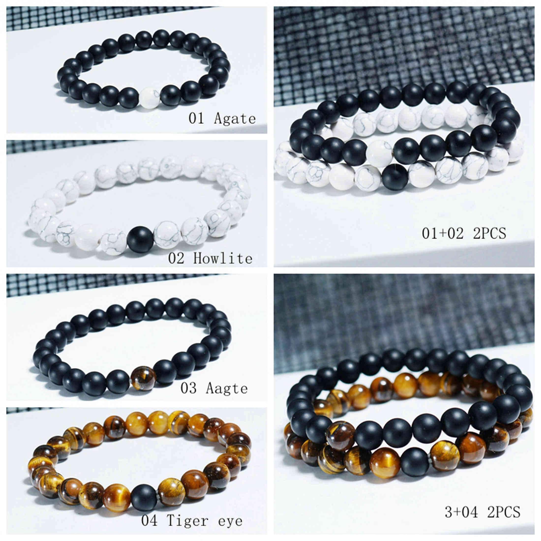 Matching Bracelet for Couples Distance Bracelets for Friends | Etsy