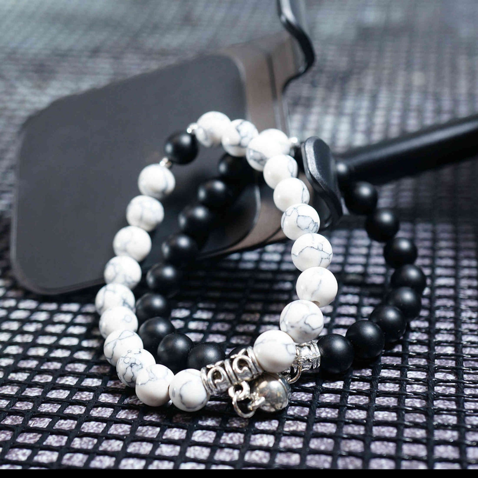 Couples Bracelets Magnetic Bracelet Distance Matching | Etsy