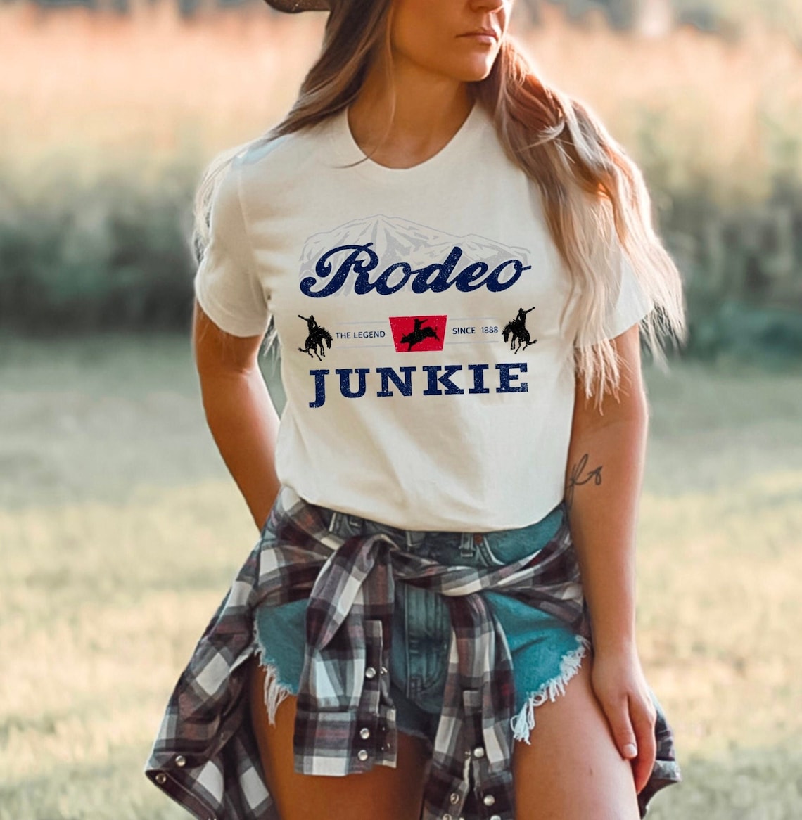 Rodeo Junkie Cowboy Beer Sublimation Designs Downloads Png - Etsy